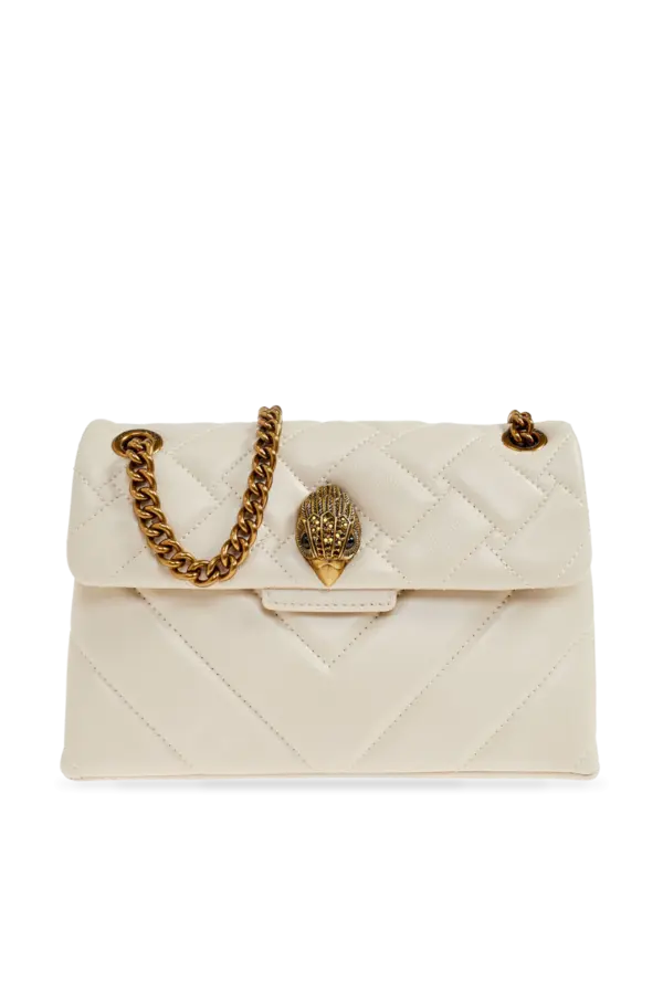 Kurt Geiger Kensington Medium Shoulder Bag - Cream