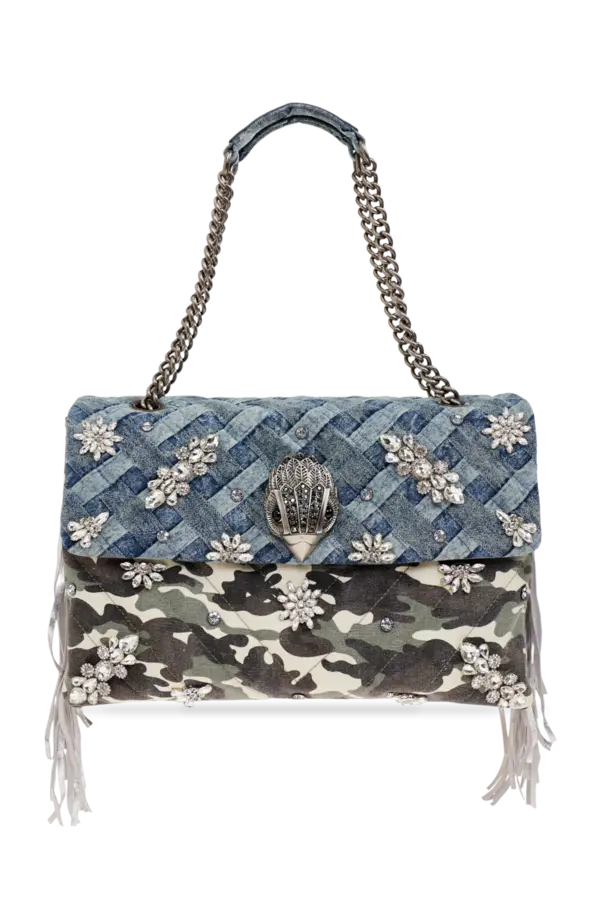 Kurt Geiger Kensington Crystals Xxl Shoulder Bag