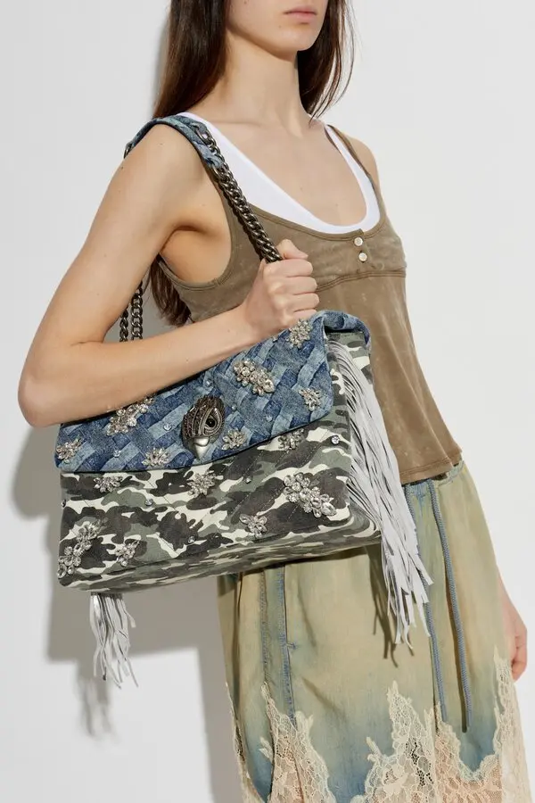 Kurt Geiger Kensington Crystals Xxl Shoulder Bag