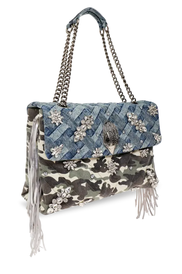 Kurt Geiger Kensington Crystals Xxl Shoulder Bag