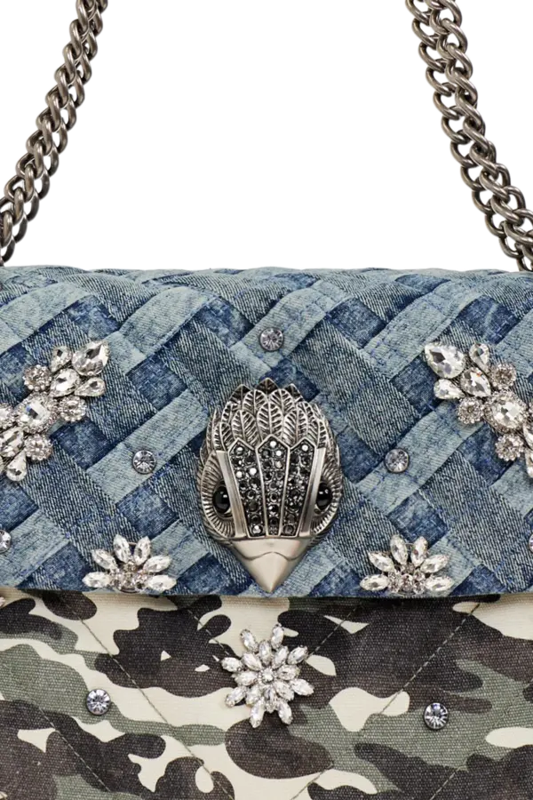 Kurt Geiger Kensington Crystals Xxl Shoulder Bag