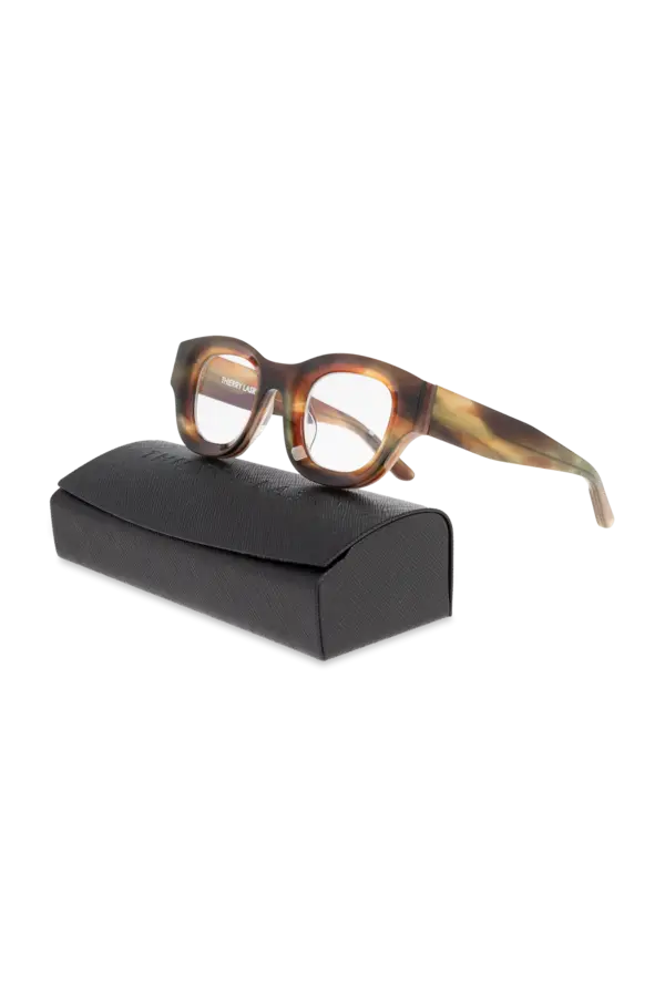 Thierry Lasry Rectangular Eyeglasses - Brown
