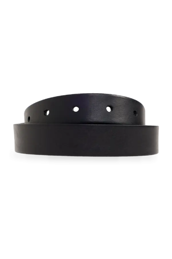 BY MALENE BIRGER Leather Belt - Black
