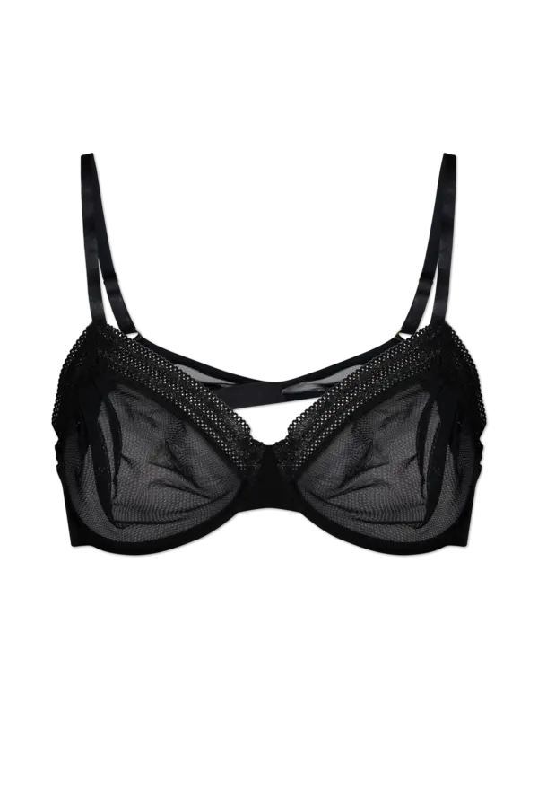 Hanro Transparent Bra - Black
