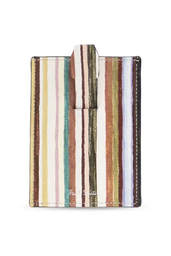 Paul Smith Leather Card Holder - Multicolour