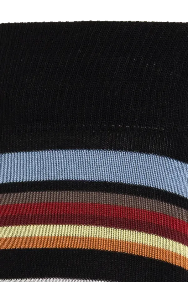 Paul Smith Striped Patterned Socks - Multicolour
