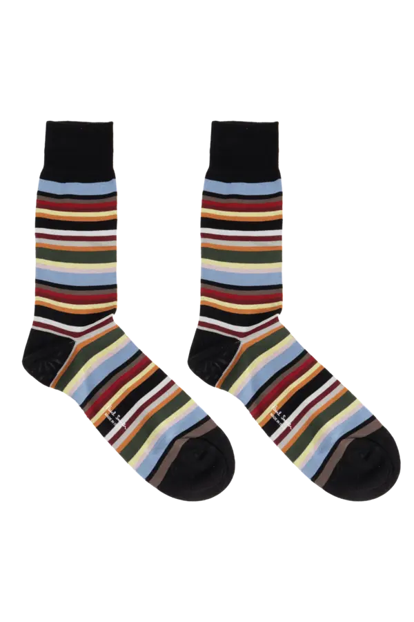 Paul Smith Striped Patterned Socks - Multicolour