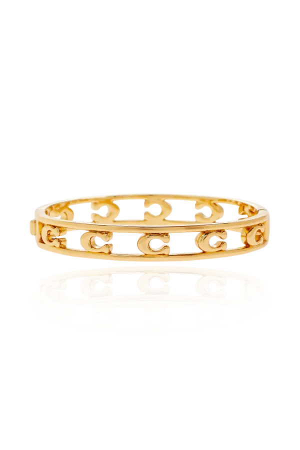 COACH Logo Bracelet - Gold