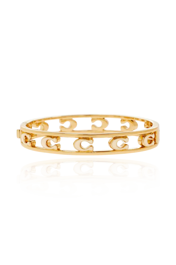 COACH Logo Bracelet - Gold