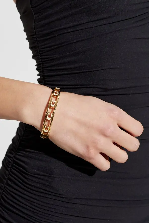 COACH Logo Bracelet - Gold