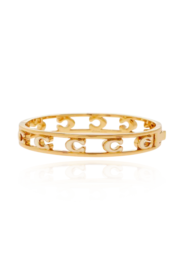COACH Logo Bracelet - Gold