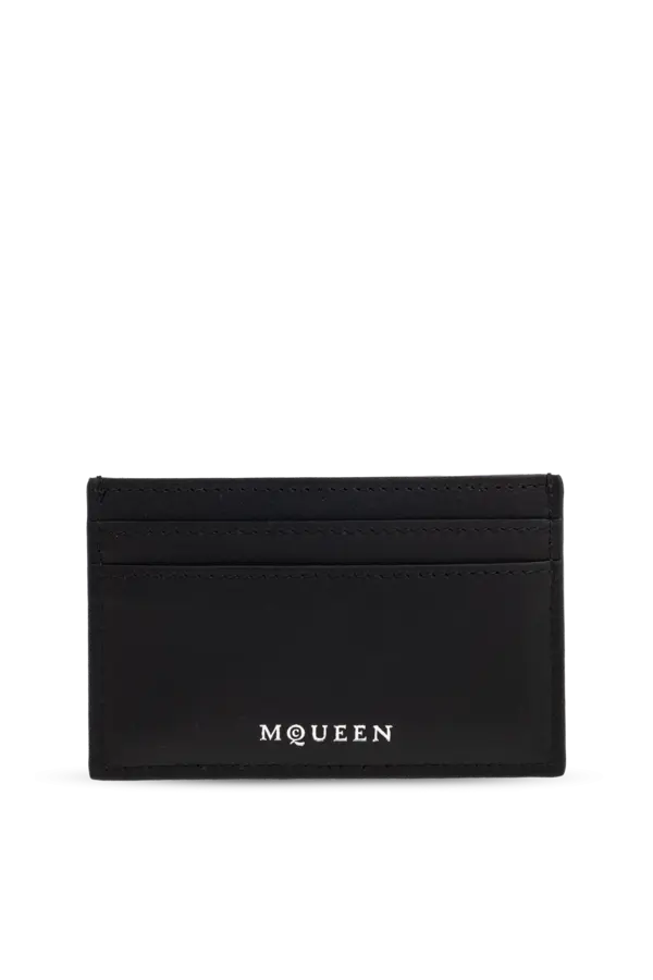 Alexander McQueen Leather Card Holder