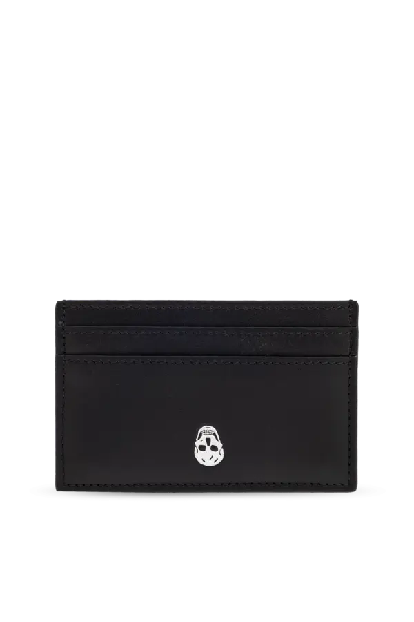 Alexander McQueen Leather Card Holder