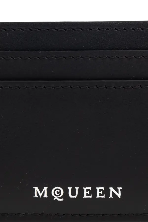 Alexander McQueen Leather Card Holder