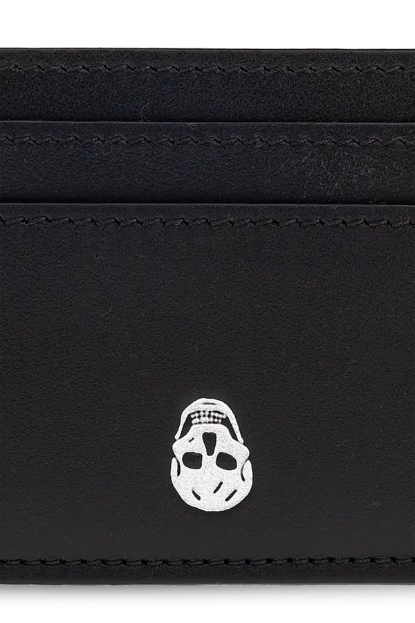 Alexander McQueen Leather Card Holder