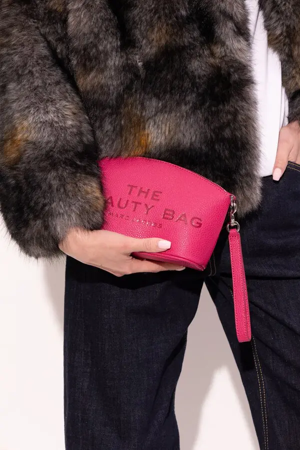 Marc Jacobs Cosmetic Bag With Embossed Logo