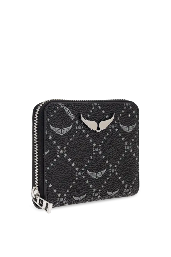 Zadig&Voltaire Wallet With Logo - Black
