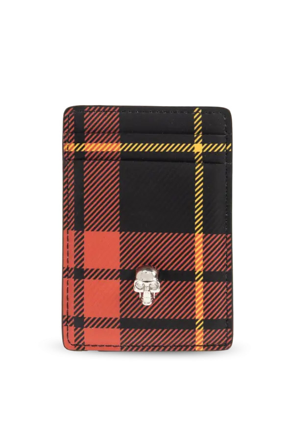 Alexander McQueen Magsafe Card Case - Red