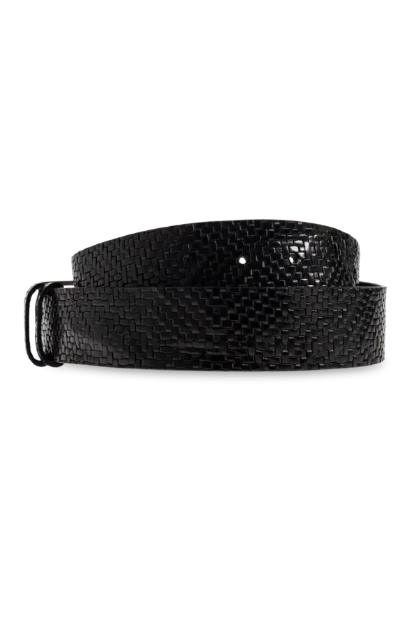 Max Mara Leather Belt - Black