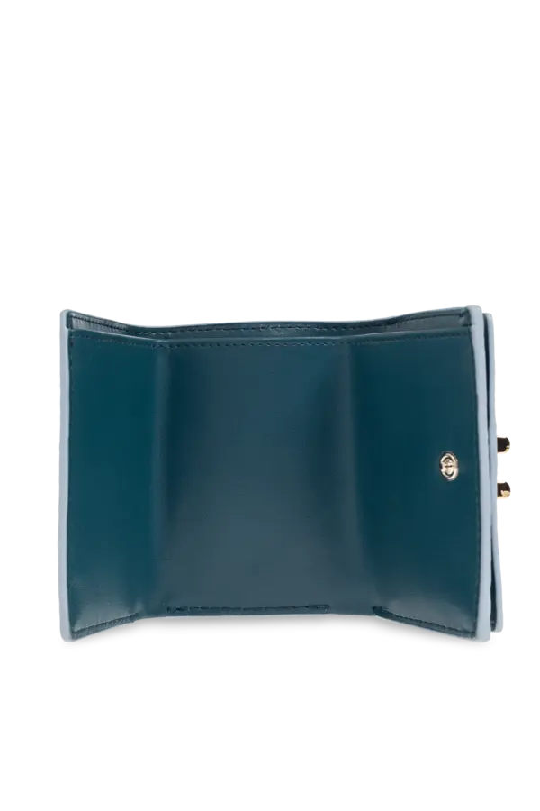 Furla Idea Small Wallet - Light Blue