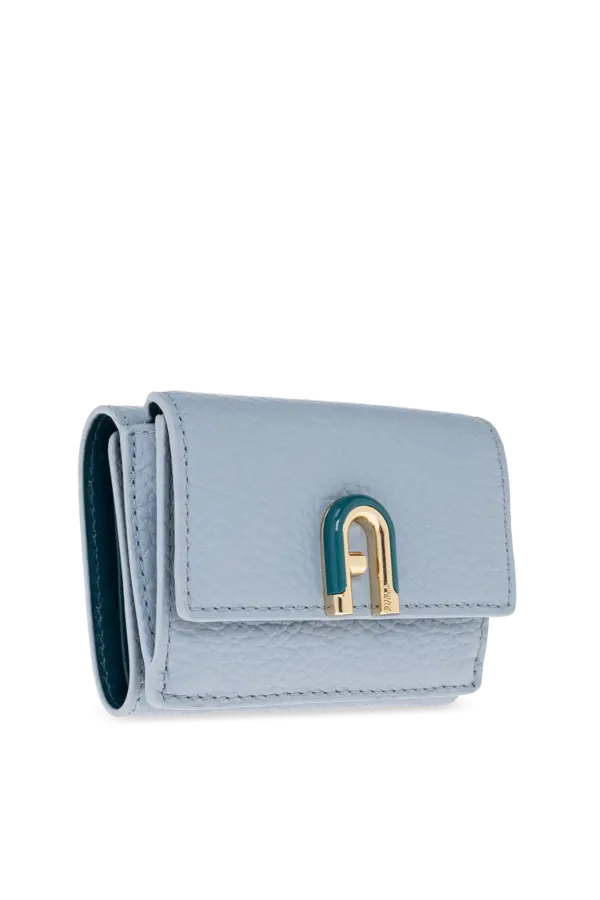Furla Idea Small Wallet - Light Blue