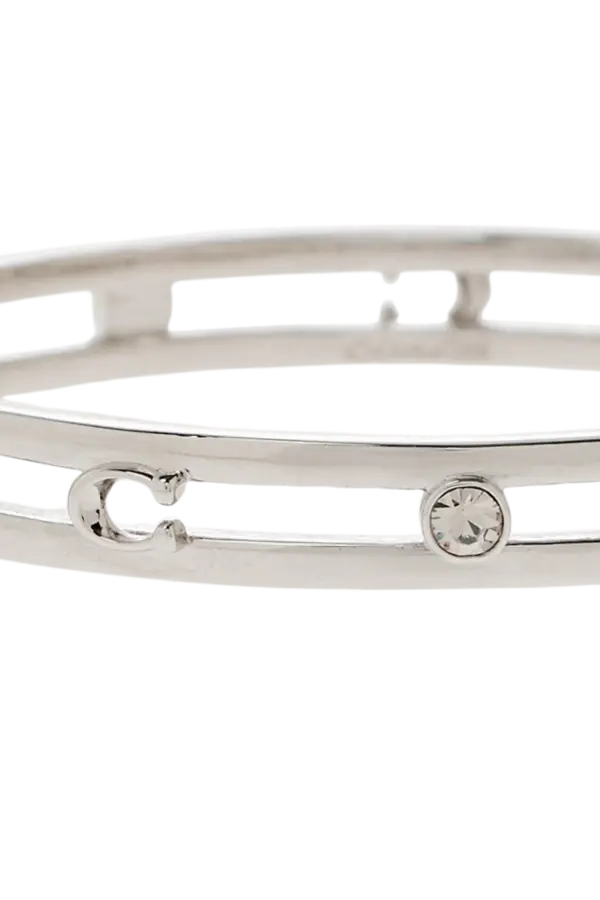 COACH Logo And Crystal Bracelet