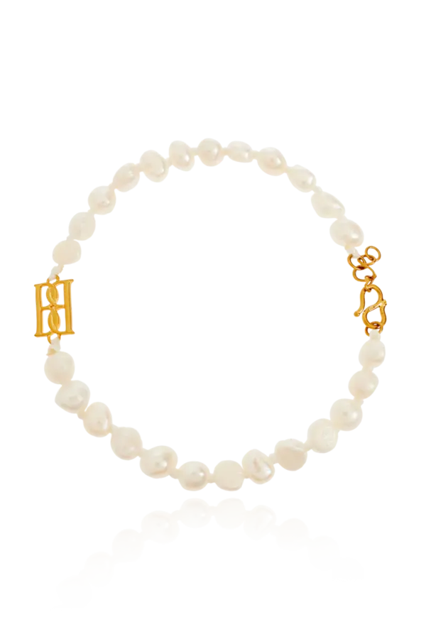 BY MALENE BIRGER Herlas Pearl Anklet - White
