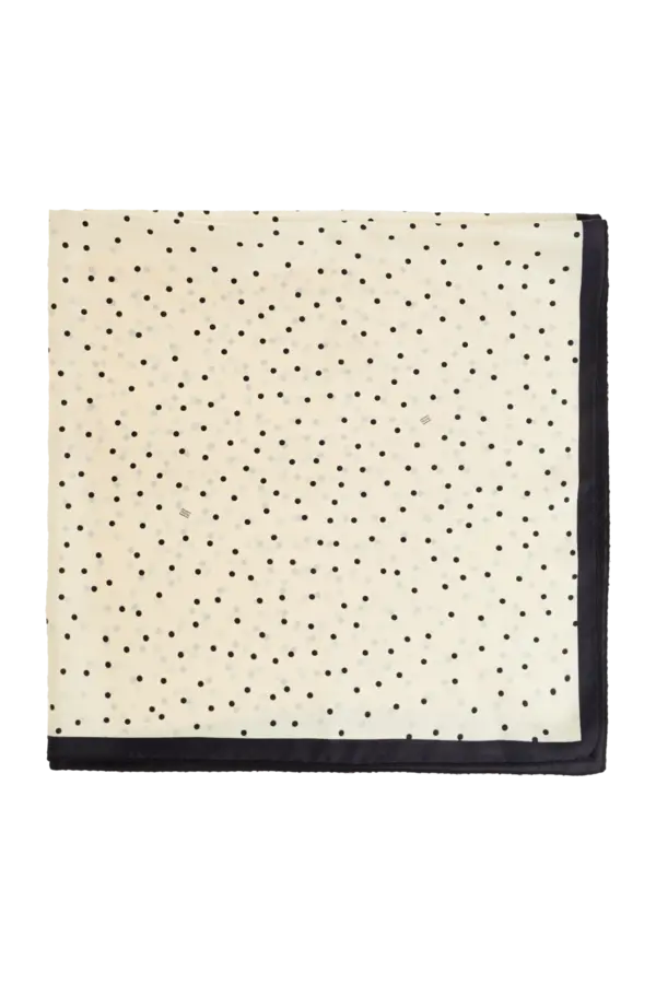 BY MALENE BIRGER Silk Scarf "poulas - Cream