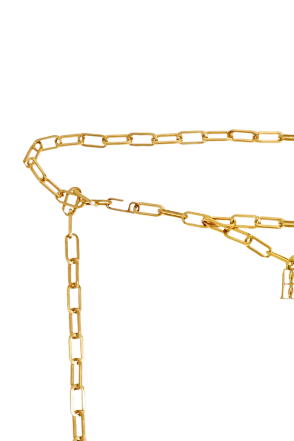 BY MALENE BIRGER Chanlas" Brass Chain Belt