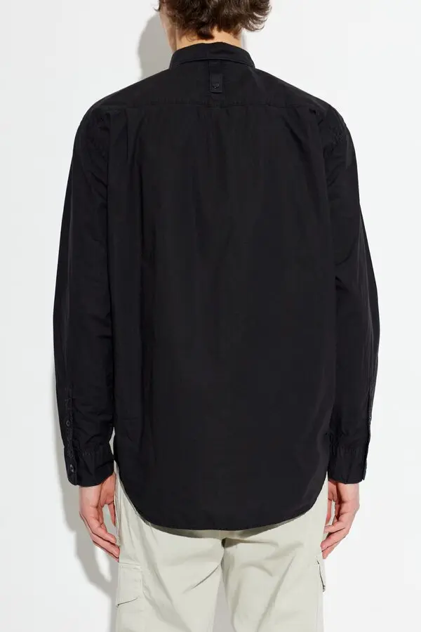 Stone Island Shirt With Embroidered Logo