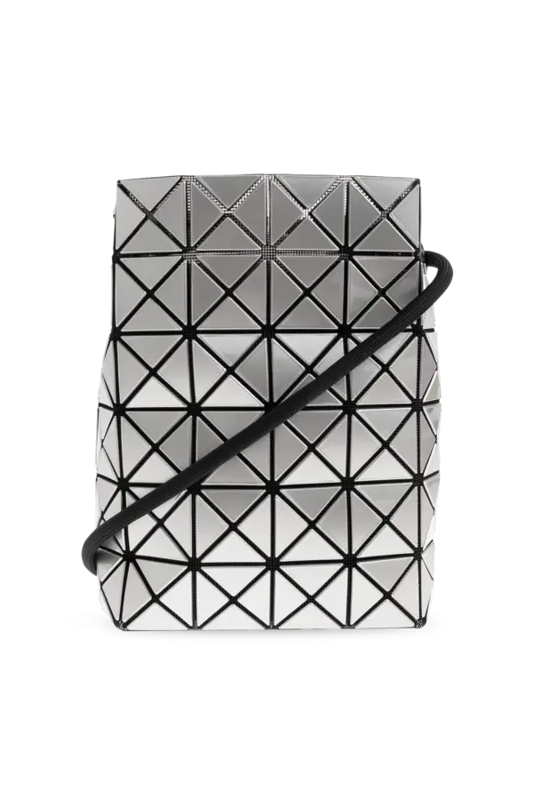Issey Miyake Geometric Shoulder Bag - Silver