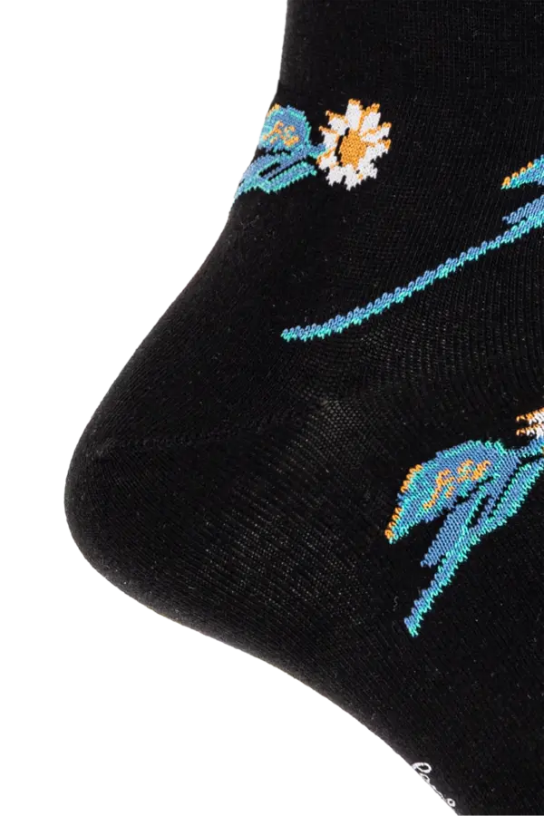 Paul Smith Floral Motif Socks