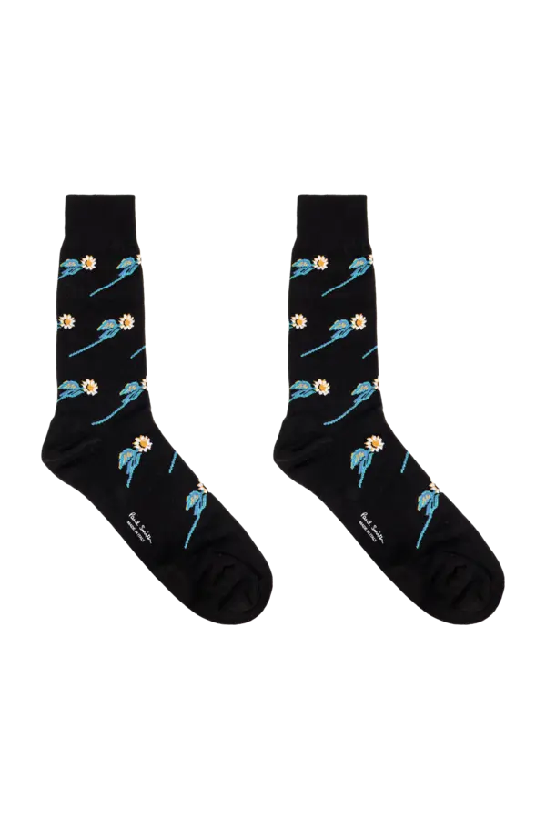 Paul Smith Floral Motif Socks
