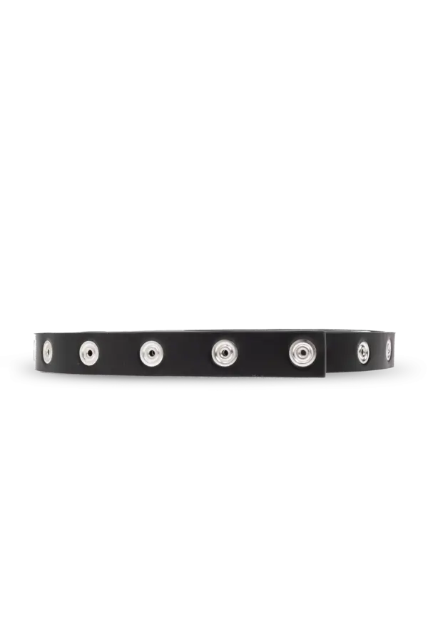 Attico Leather Belt - Black