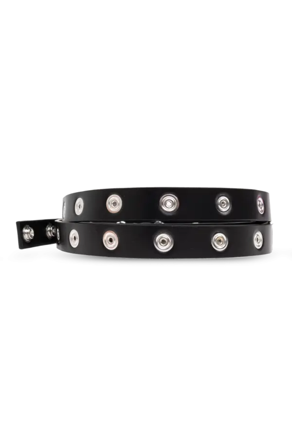 Attico Leather Belt - Black