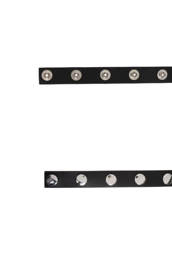 Attico Leather Belt - Black