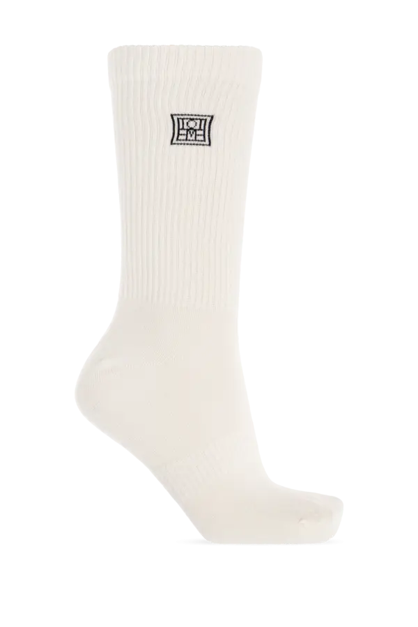 TOTEME Two-pack Of Logo Socks