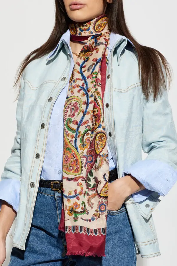 Etro Patterned Scarf - Multicolour