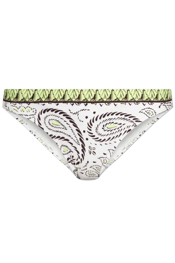 Tory Burch Paisley Bikini Bottom - Multicolour