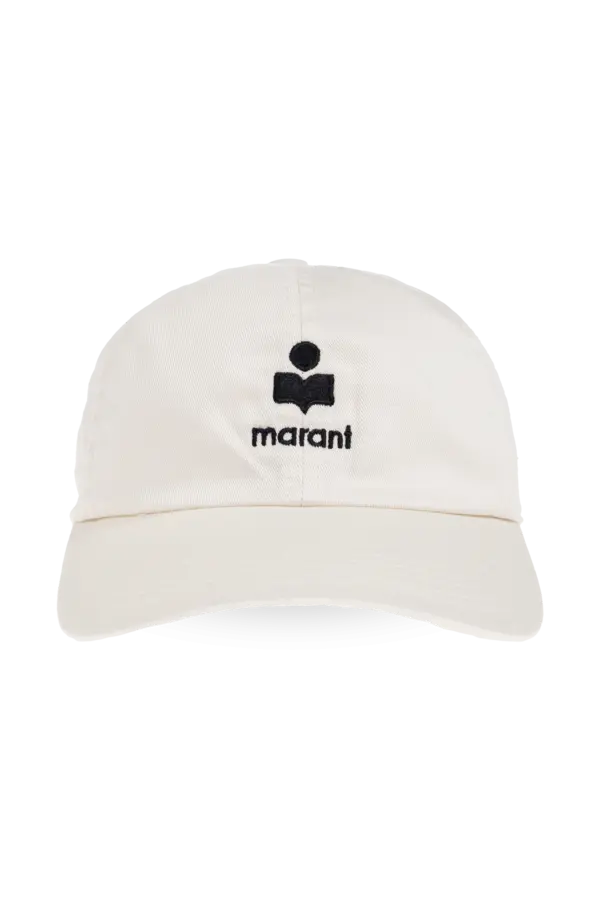 Isabel Marant Tomas Baseball Cap - White