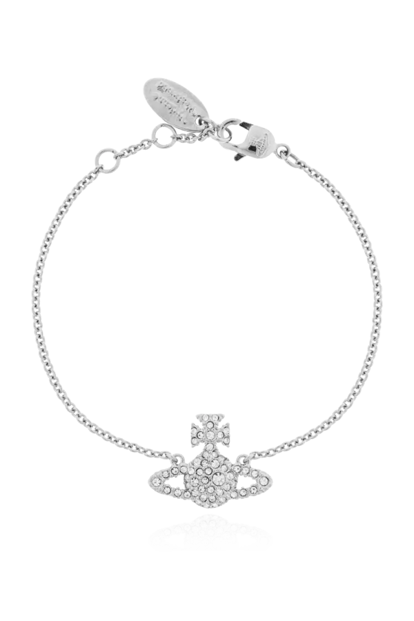 VIVIENNE WESTWOOD Brass Orb Bracelet - Silver
