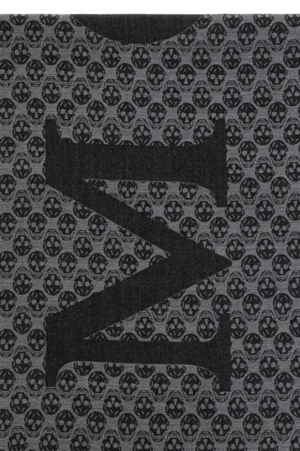 Alexander McQueen Scarf With A Distinctive Skull Motif