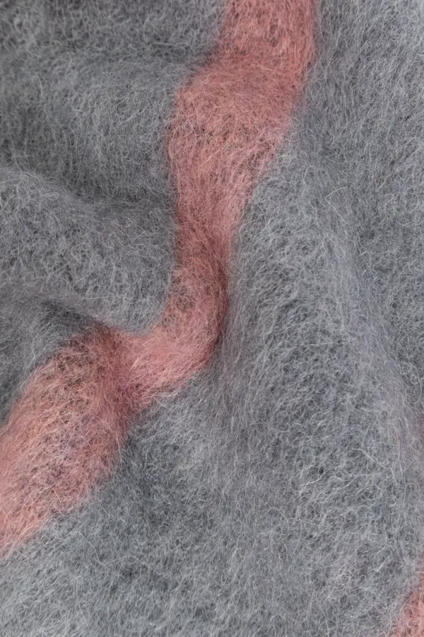Marni Scarf With Logo - Grey