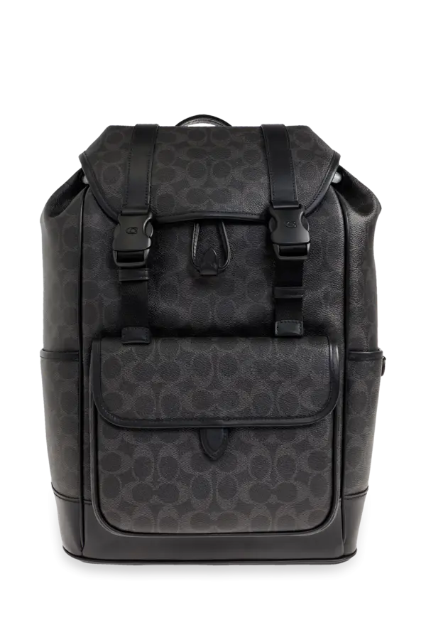 COACH Monogram Backpack - Black