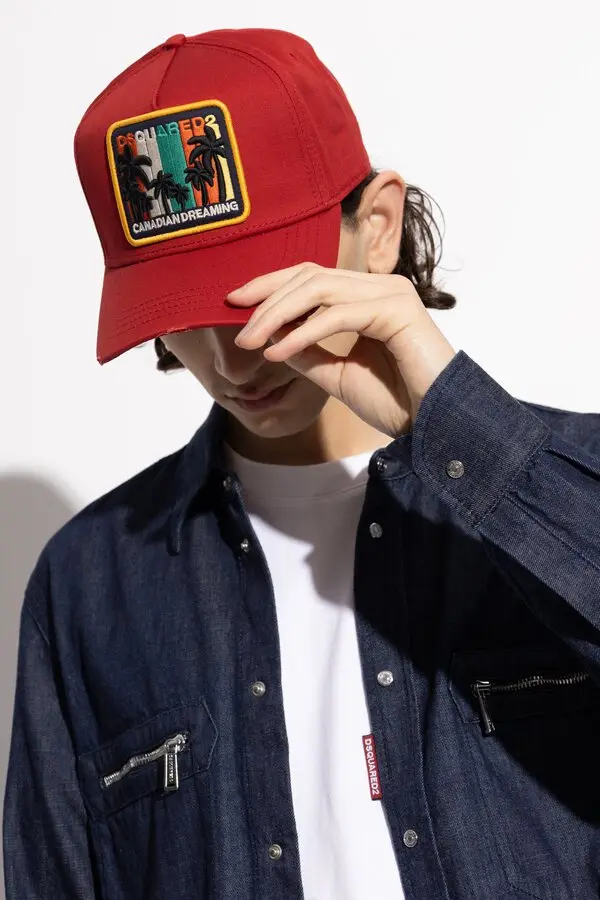 Dsquared2 Baseball Cap - Red