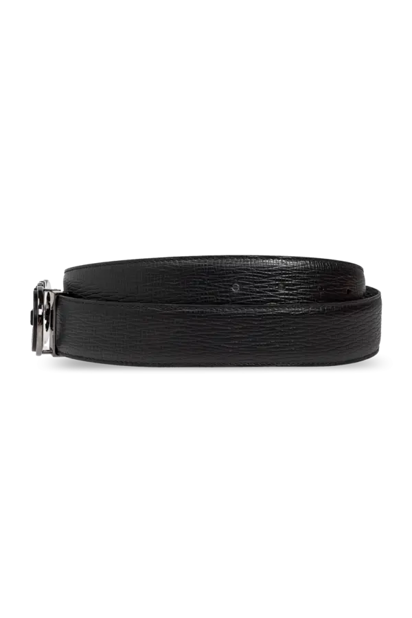 FERRAGAMO Reversible Belt - Black