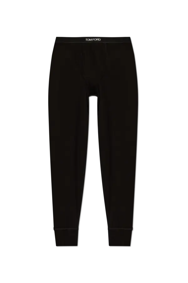 TOM FORD Cotton Long Johns - Black