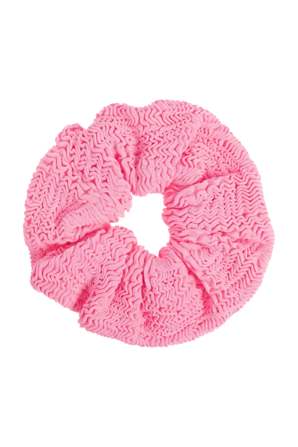 PARAMIDONNA Textured Hair Scrunchie - Pink