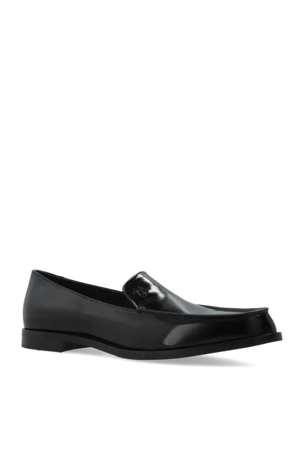 Emporio Armani Leather Loafers
