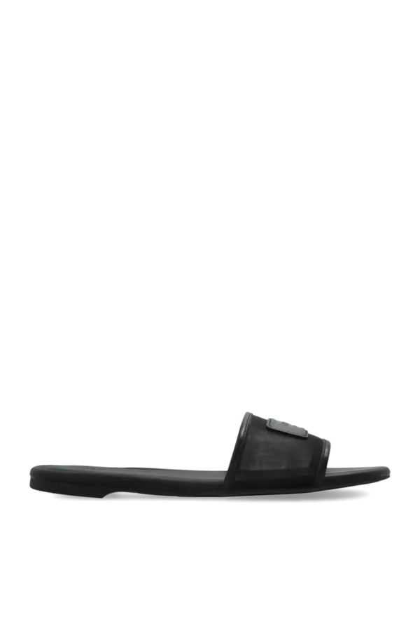 Kate Spade New York Mesh Slides - Black
